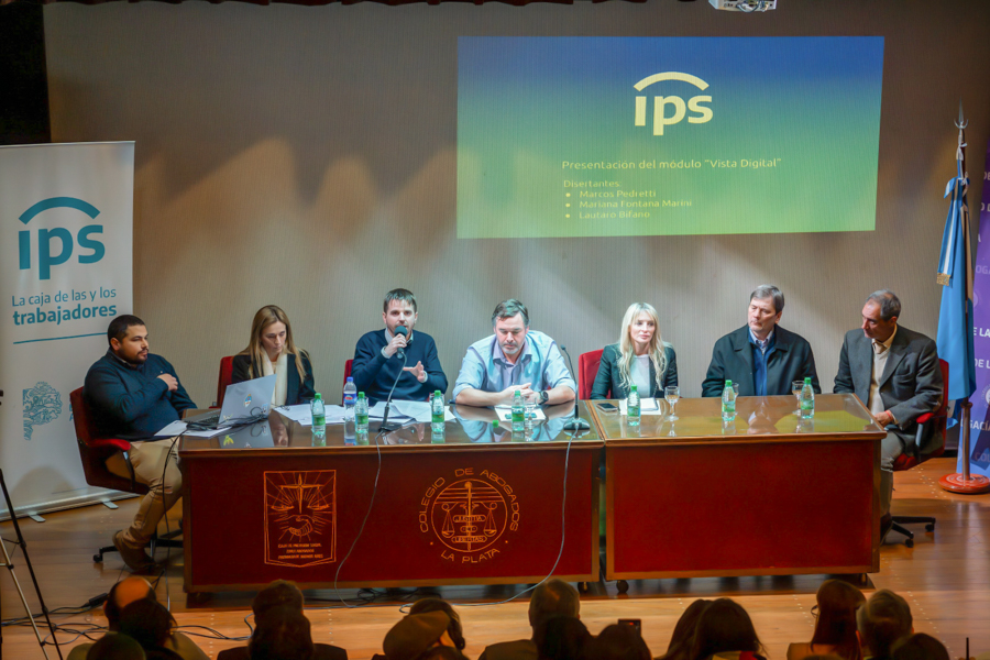 El IPS presentó la Vista digital ante el Colegio de Abogados de La Plata | Instituto de ...